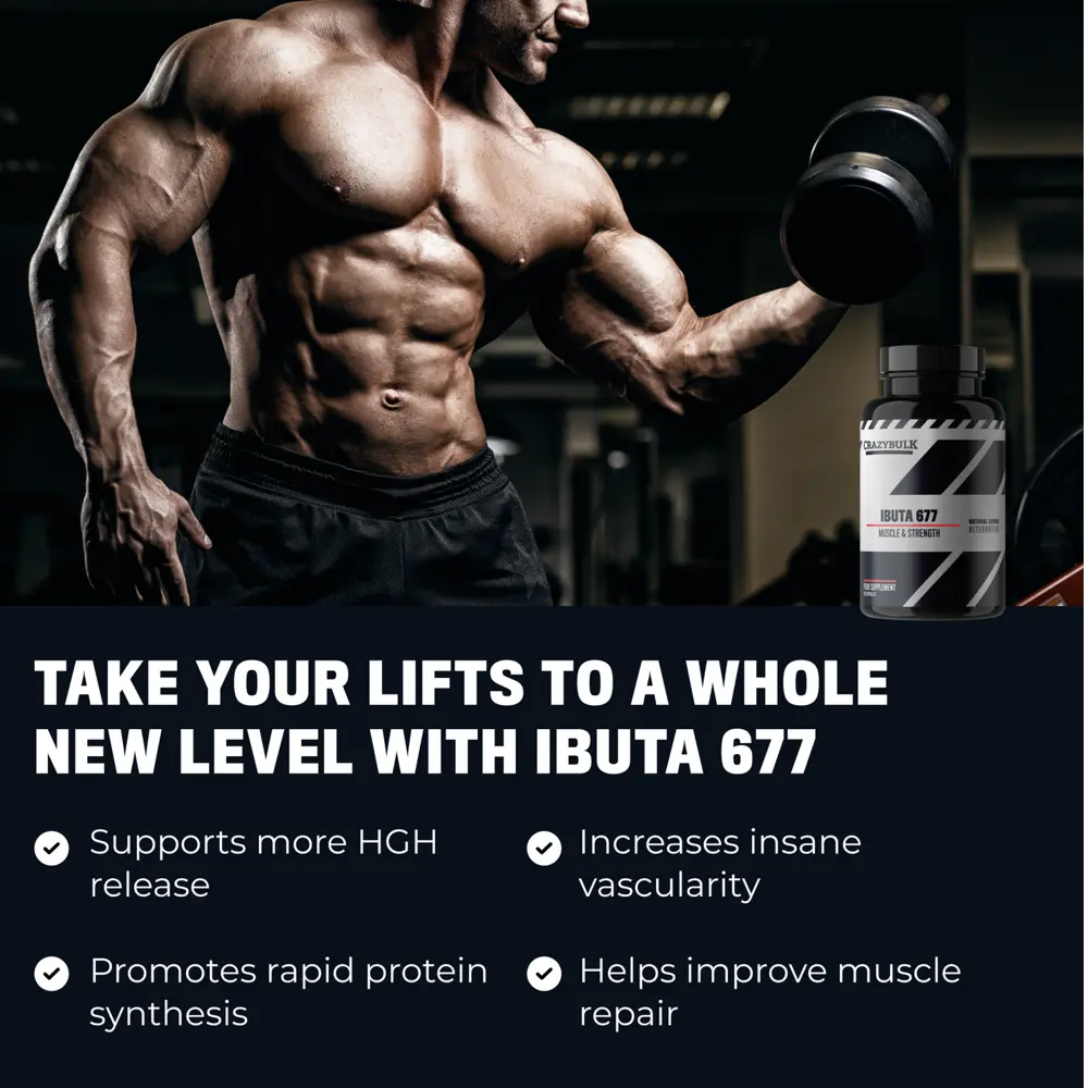 Crazy Bulk Ibuta 677 Capsules in Pakistan - Muscle & Strength